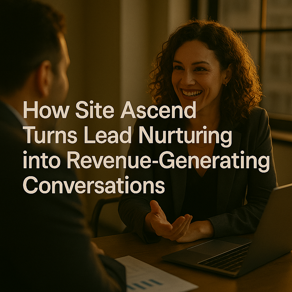 How Site Ascend Turns Lead Nurturing into Revenue-Generating Conversations | Site Ascend
